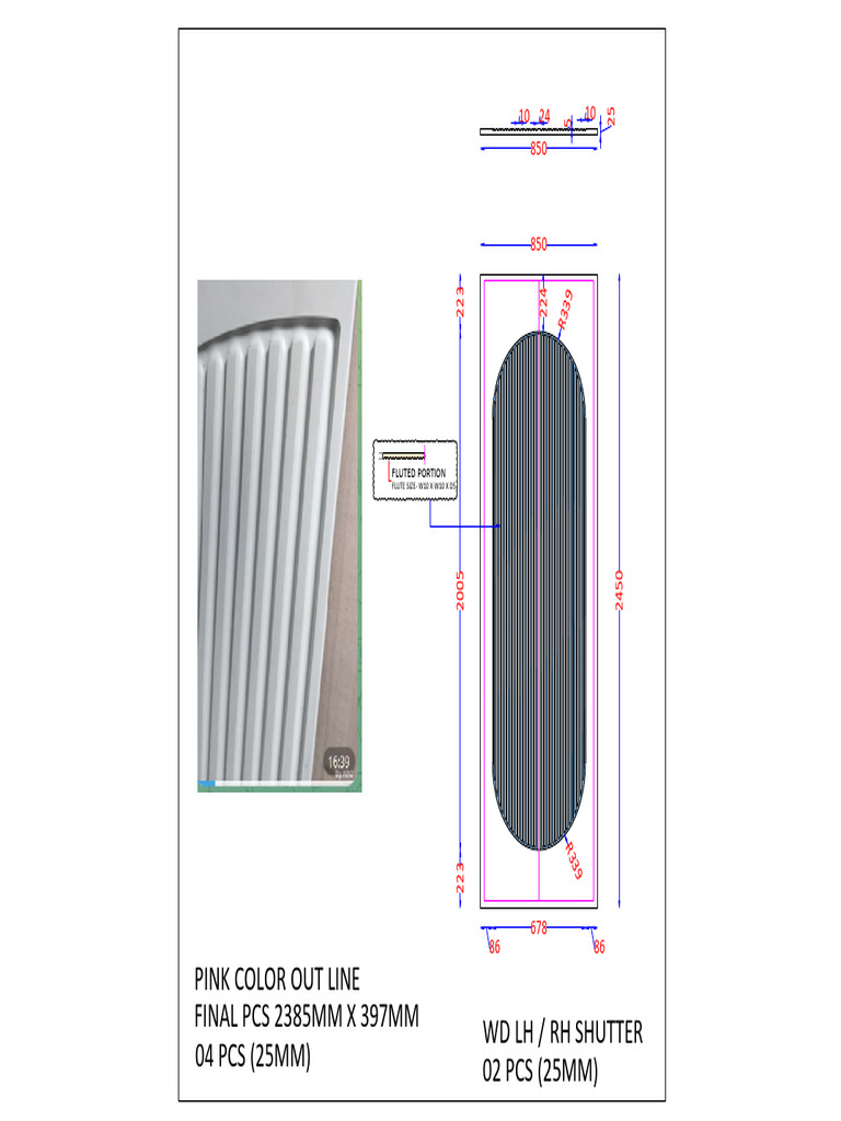 Lot 01 Shutter CNC Detail RE | PDF