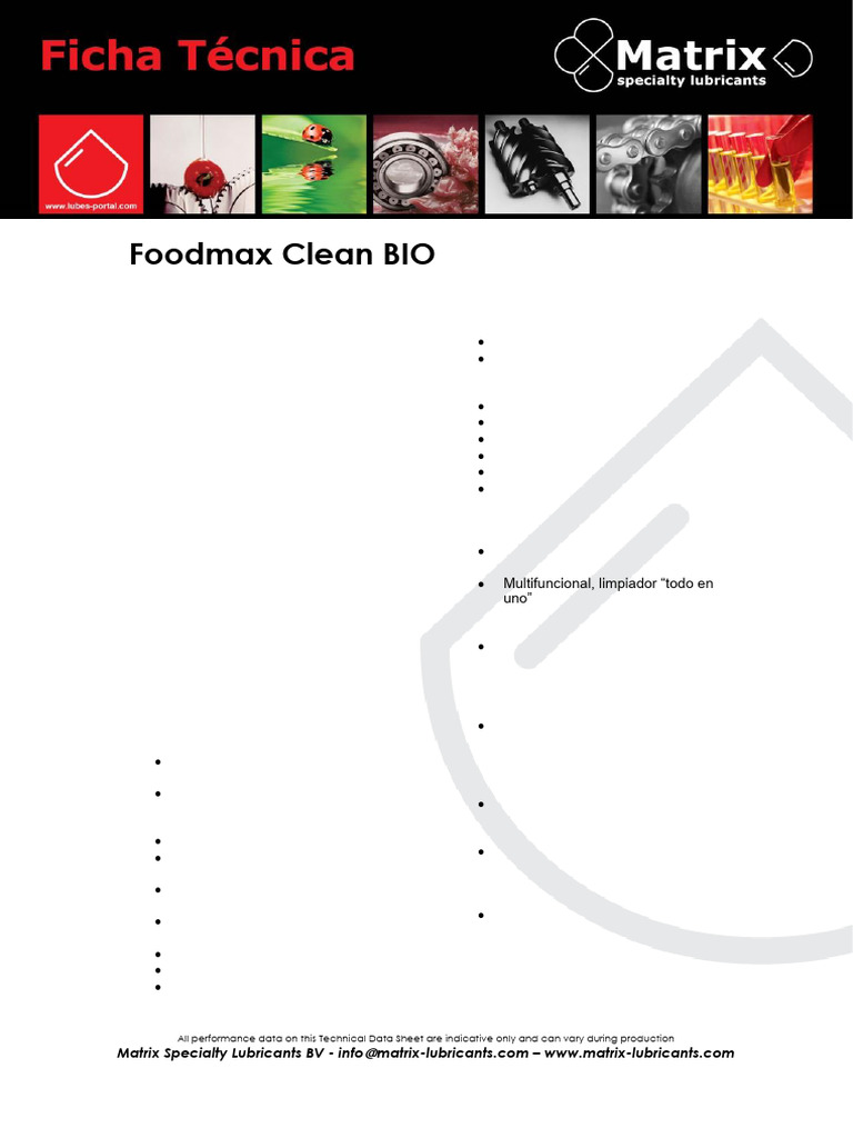 Foodmax Grease Cas m2 | PDF | Aluminio | Agua