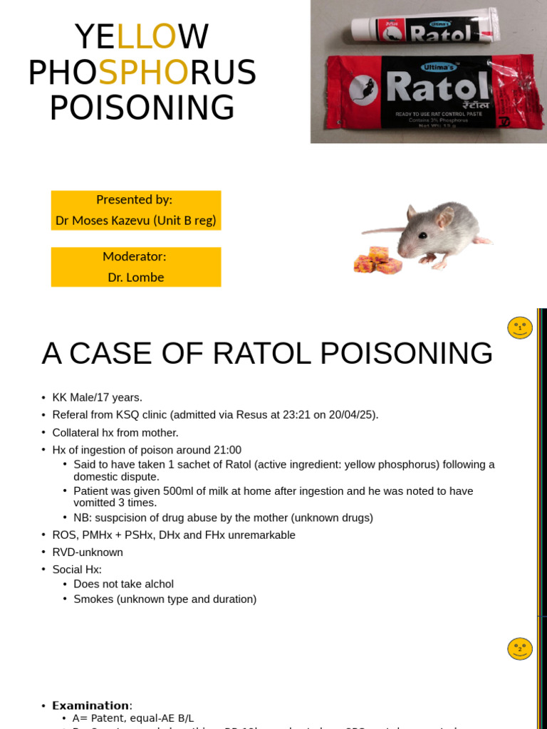 Yellow Phosphorus Poisoning | PDF | Medicine | Diseases And Disorders