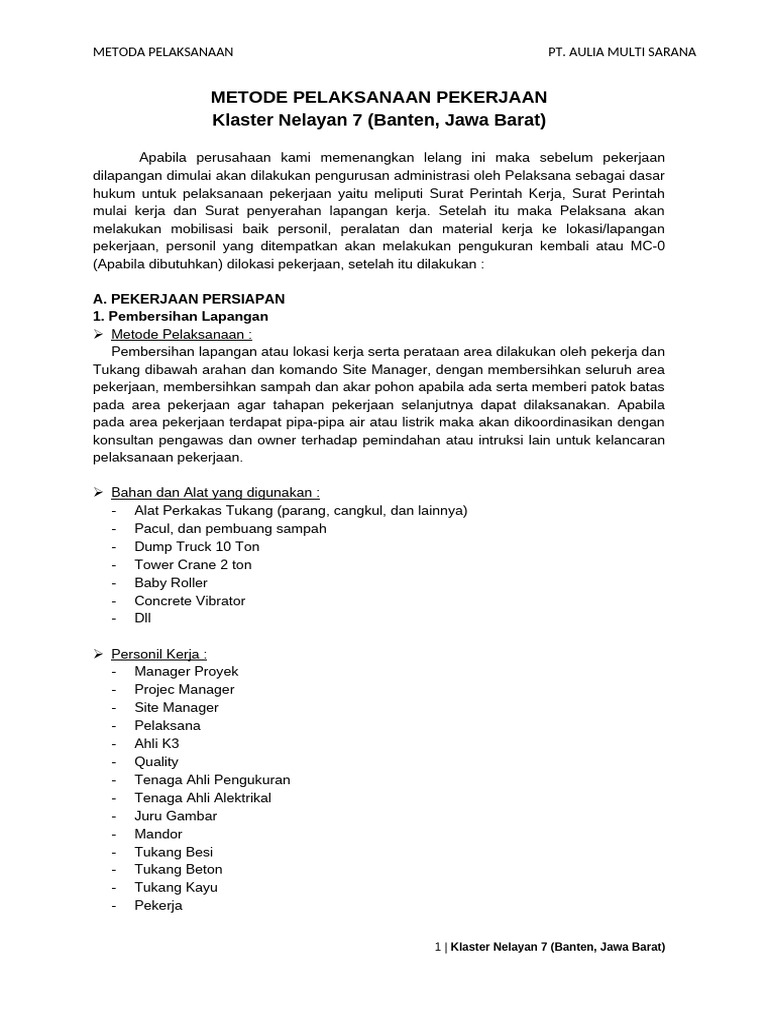 Metoda Ams Klaster Nelayan 7 | PDF