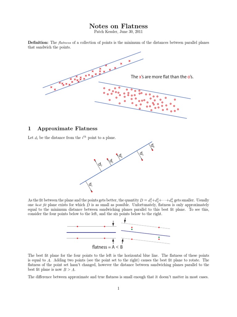 Flatness 05 | PDF | Plane (Geometry) | Dimension
