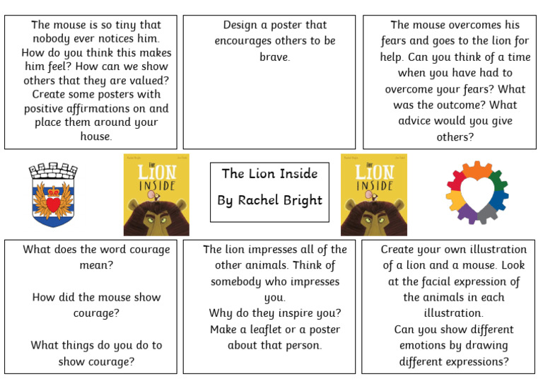 Activities Inspired by The Lion Inside | PDF