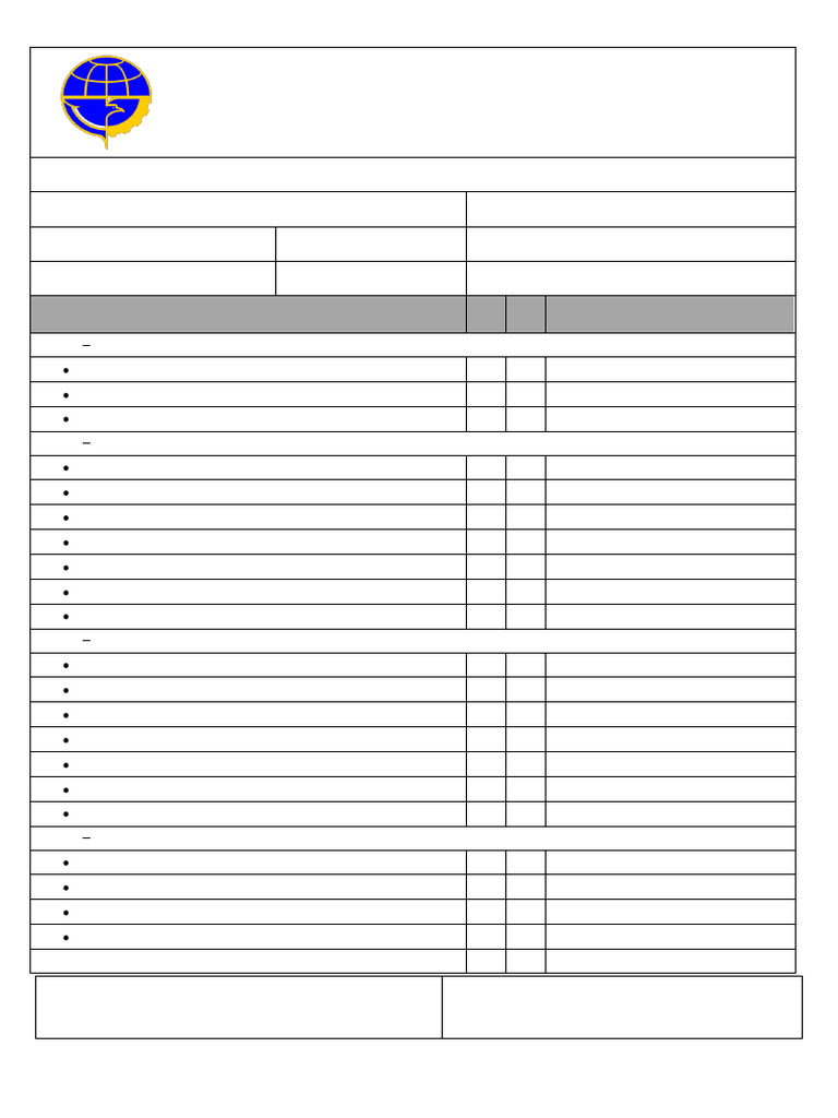 DGCA Form 61-09A Flight Instructor Qualification Check - Oct 2017 | PDF