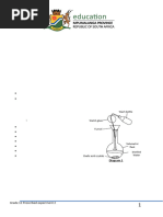 2025 Physical Sciences Grade 12 Experiment 2 | PDF | Titration | Chemistry