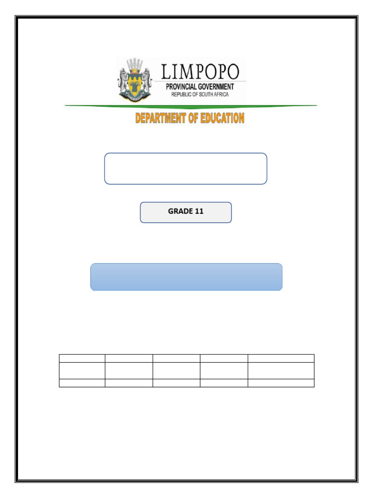 Grade 11 Geography Mapwork Task | PDF | Geographic Information System ...