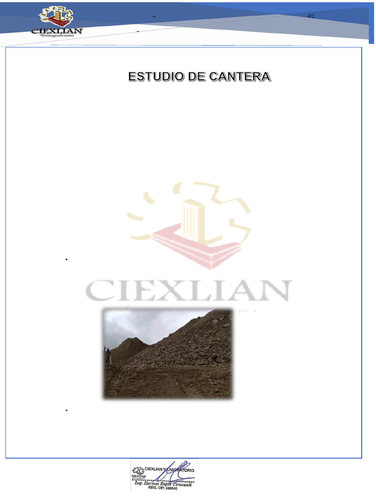 Canteras Afirmado Sexy | PDF | Laboratorios