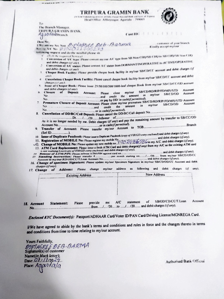 Bank Account Request Form Template | PDF | Service Industries | Payments
