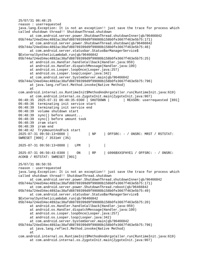 Power Off Reset Reason Backup | PDF | Embedded Linux Distributions | Mobile Linux