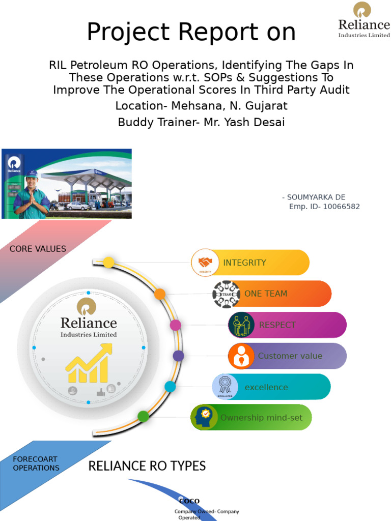 RIL Petroleum RO Operations Audit Report | PDF