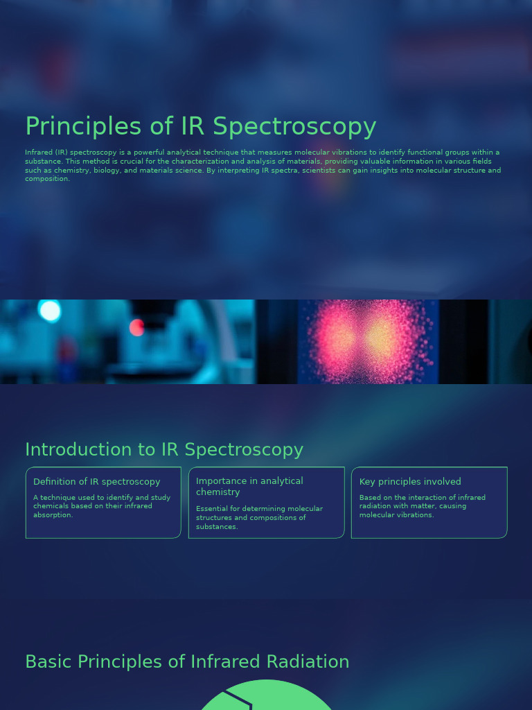 Principles of IR Spectros | PDF | Infrared Spectroscopy | Spectroscopy