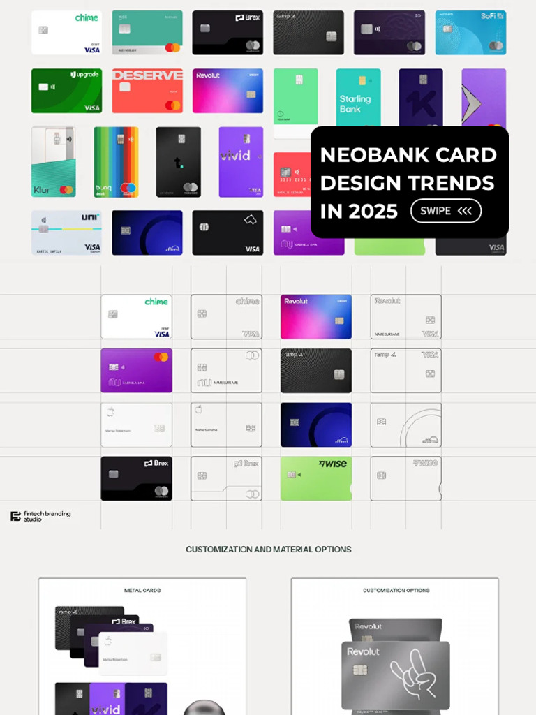 Neobank Card Design Trends IN 2025 | PDF