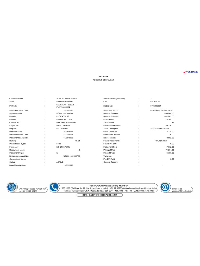 UCL001801933744 SOA Unlocked | PDF | Loans | Interest