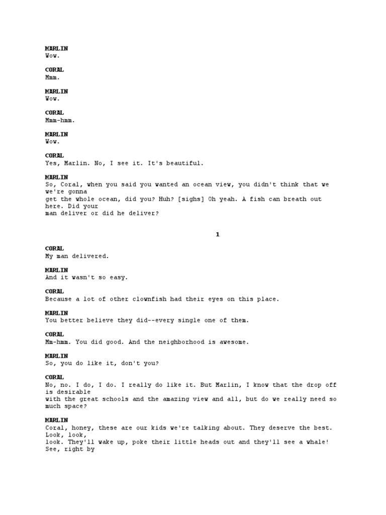 Finding Nemo | Leisure | Nature