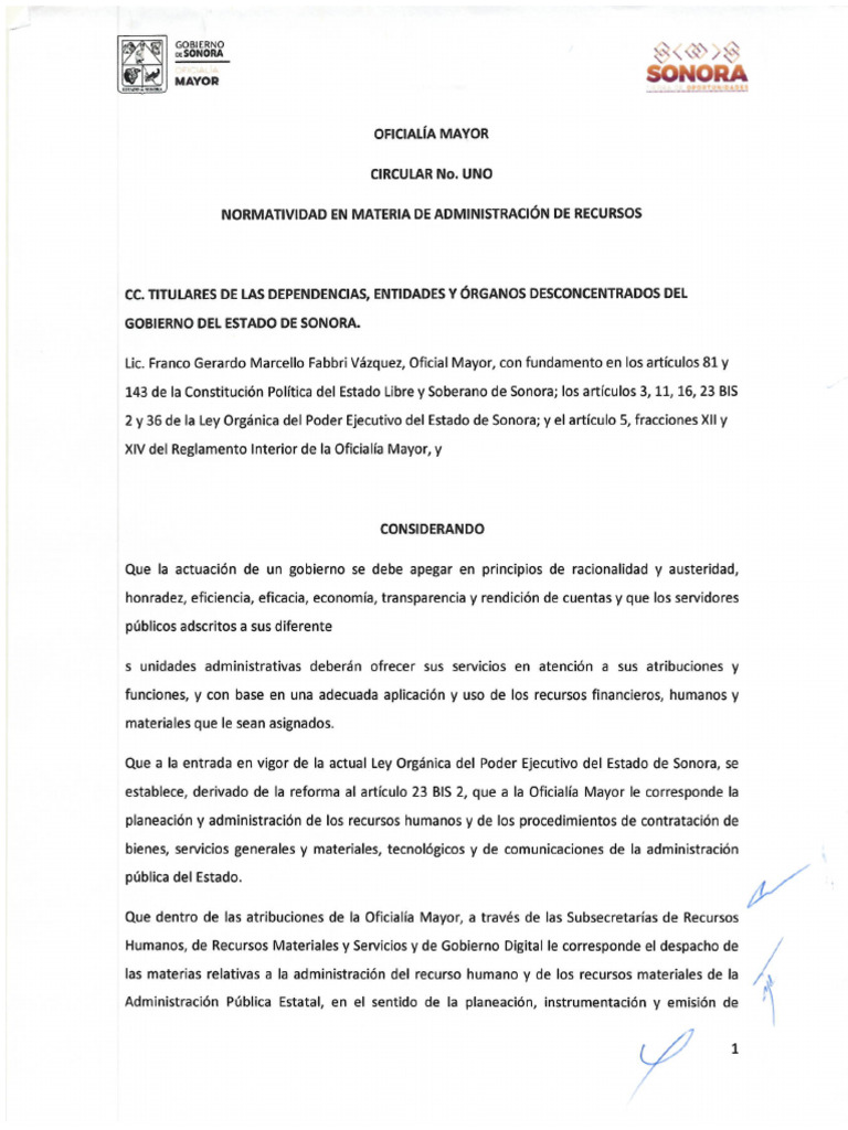 Circular Uno Om 2023 | PDF