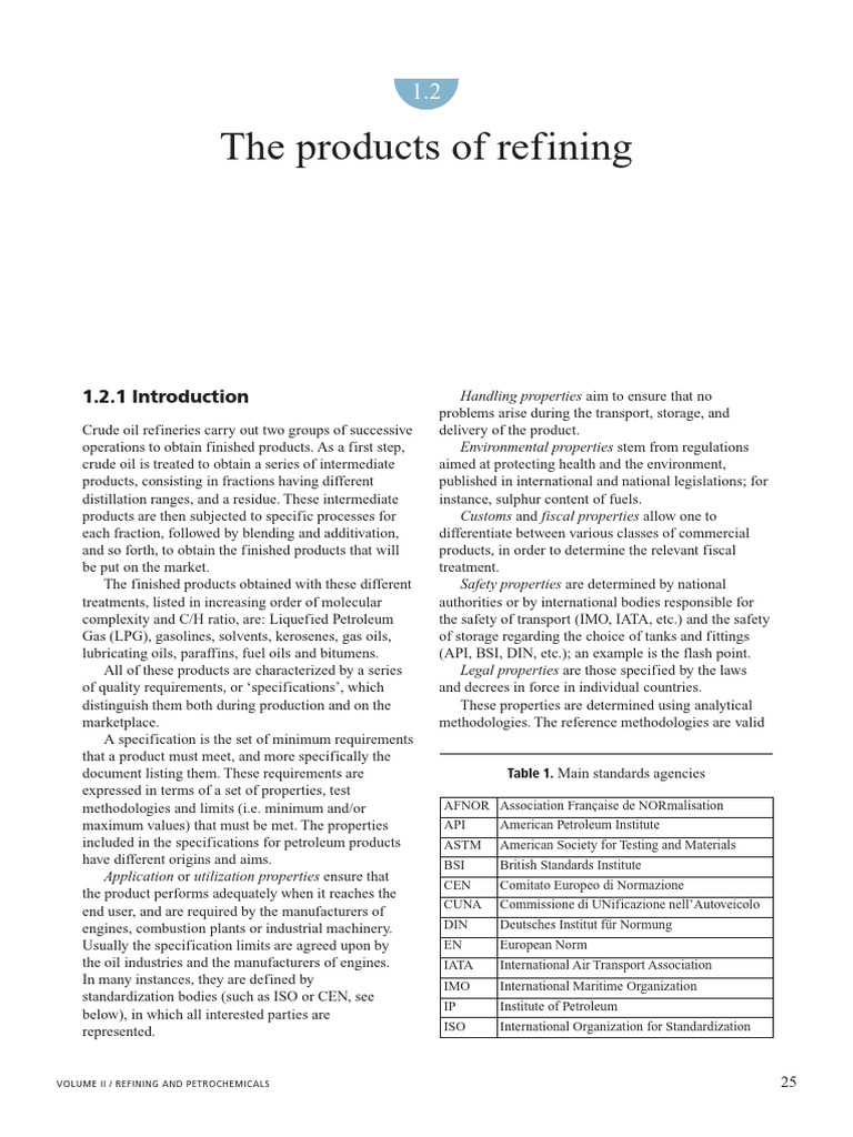 Crude Oil Refining and LPG Specifications | PDF | Gasoline | Oil Refinery
