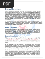Model United Nations Rules of Procedure | PDF | Committee | United ...