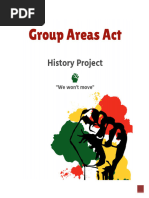Impact of the Group Areas Act | PDF | Apartheid | Black People