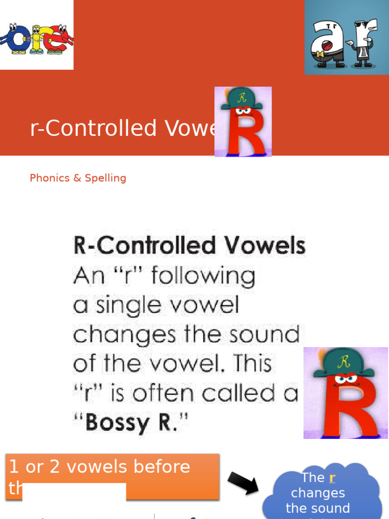R-Controlled Vowels Explained | PDF