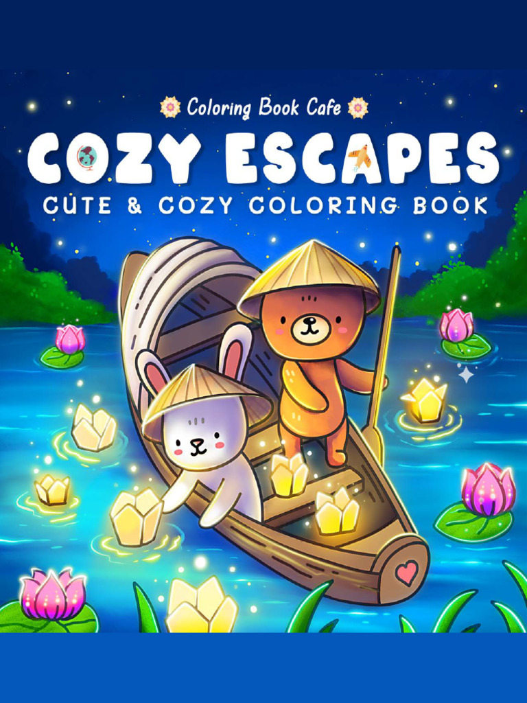 Cozy Escapes Coloring Book Guide | PDF