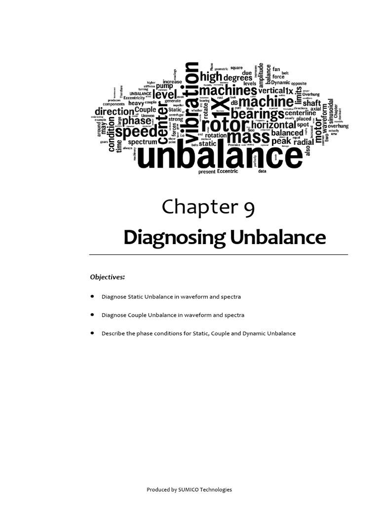 Chapter 9-Diagnosing Unbalance | PDF | Belt (Mechanical) | Sine Wave