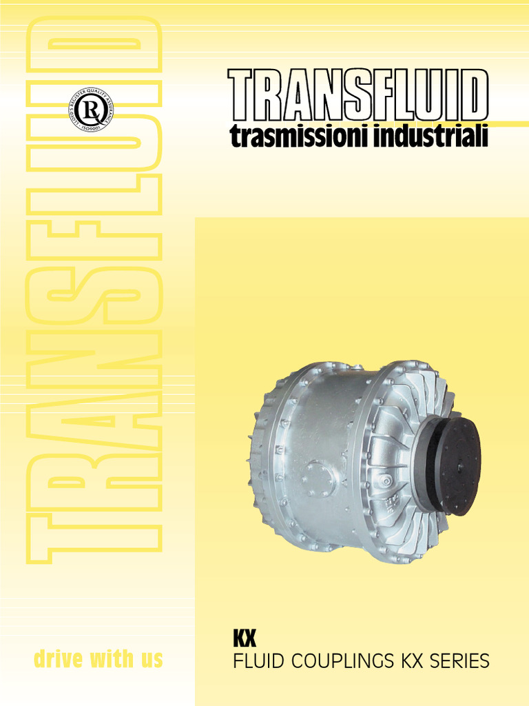 KX Series Fluid Couplings Overview | PDF | Electric Motor | Engines