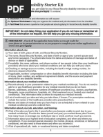 Disability Hearing Statement HA-4486 | PDF | Social Security ...