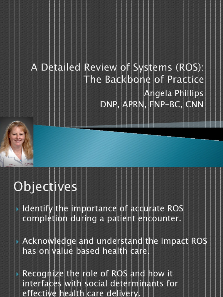 ROS 2018-10-18 - 4A Breakout A Detailed Review of Systems The Backbone ...