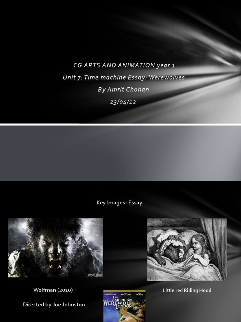 Unit 7 Time Machine Presentation Complete | PDF | Werewolves