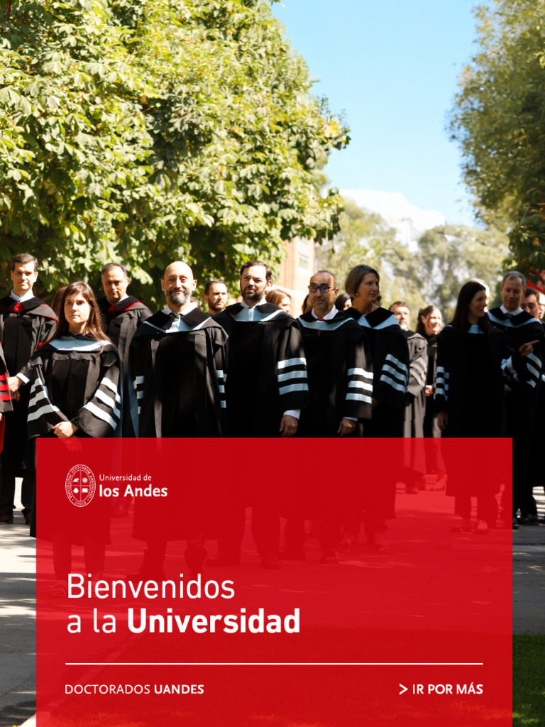 Guía para Doctorandos UANDES 2024 | PDF | Santiago | Chile