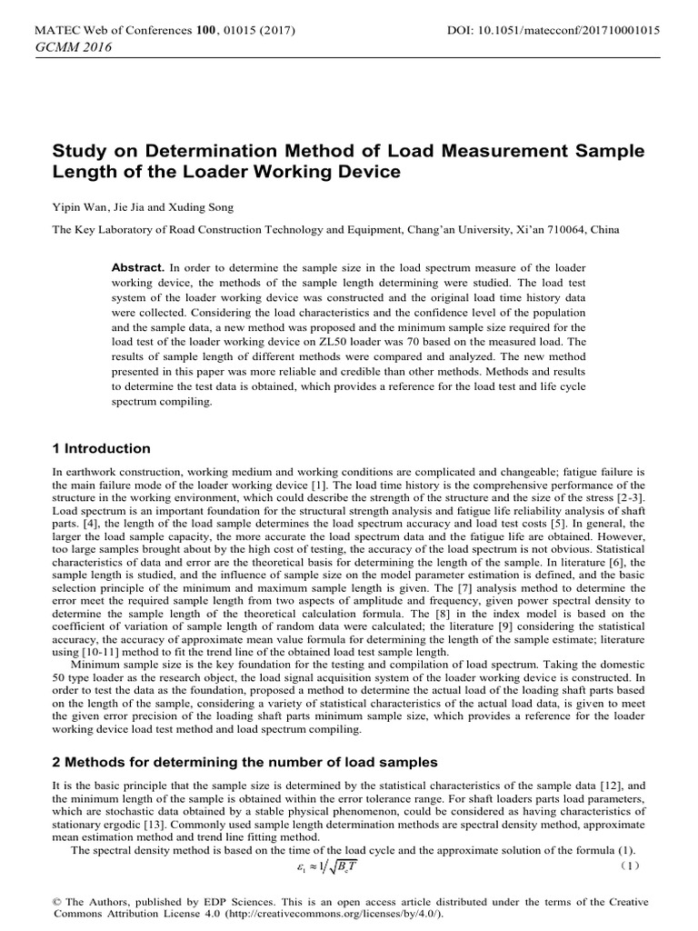 Odlican Rad Dodaj Za Citiranje Study - On - Determination - Method - of ...