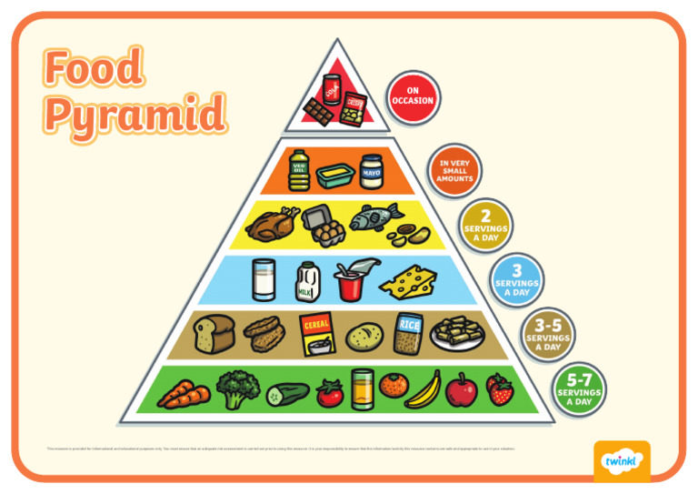 Roi Ar 1730728481 Food Pyramid Poster Ver 2 | PDF
