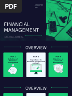 Financial Management by Cabrera Unit 1 2021 2022 Edition | PDF