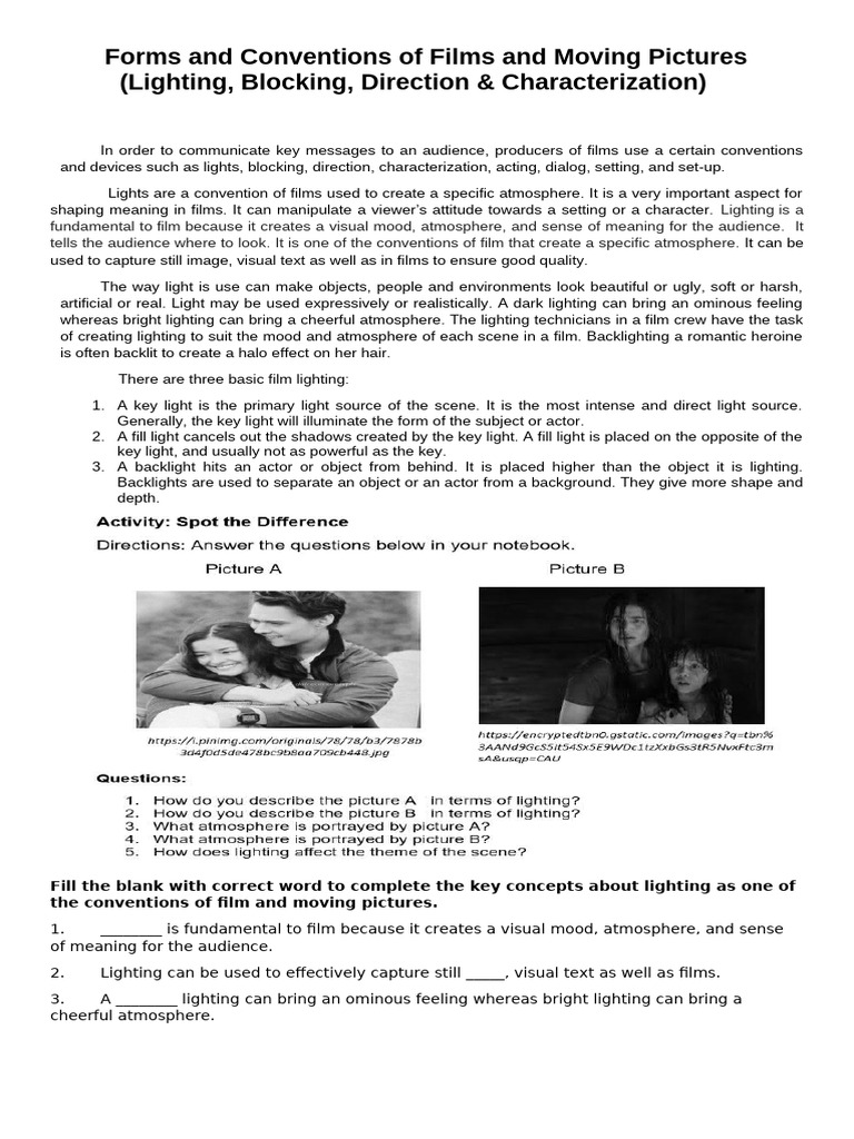 Film Lighting Techniques Explained | PDF | Lighting | Feeling