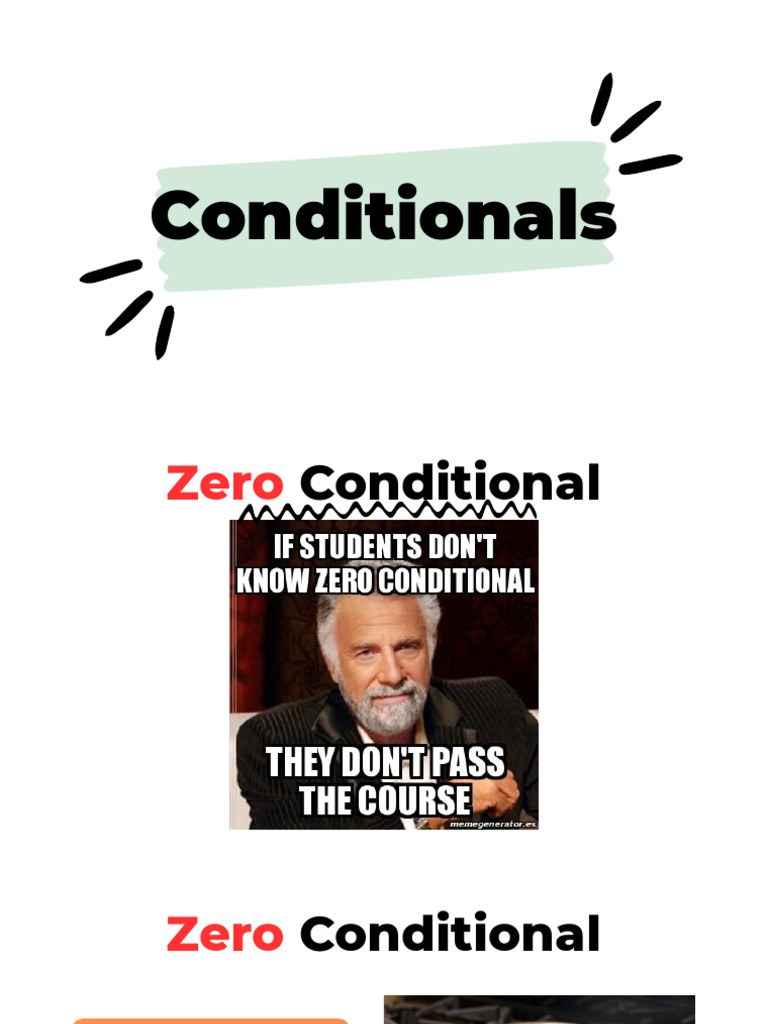 Zero Conditional | PDF