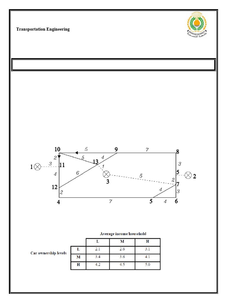 2 - Assignment 2 - Transportation - Engineering | PDF