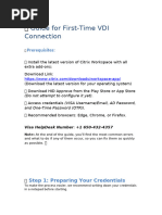 How To Change VDI Password Guide | PDF | Law