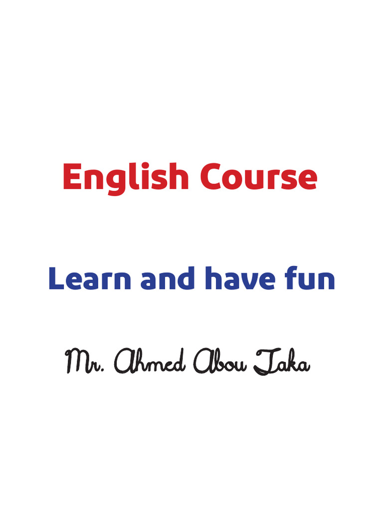 Kids' English Course Materials | PDF