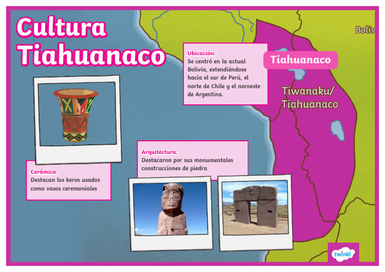 Cultura Tiahuanaco: Arquitectura y Cerámica | PDF