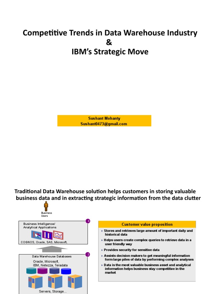 IBM Netezza Merger Analysis | PDF | Data Warehouse | Oracle Corporation