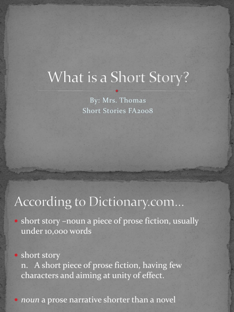 What Is A Short Story | PDF | Short Stories | Novels