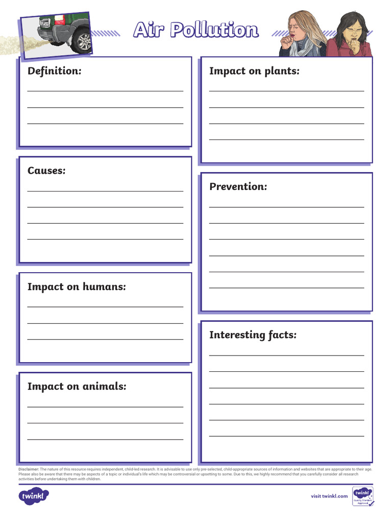 T TP 1665580638 Air Pollution Fact File Template - Ver - 2 | PDF ...