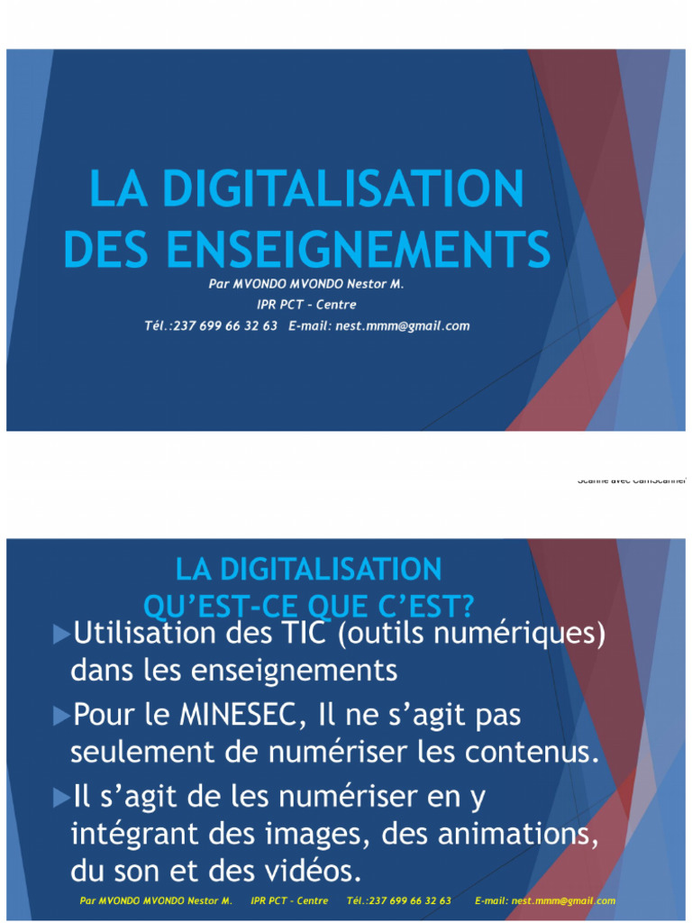 La Digitalisation | PDF
