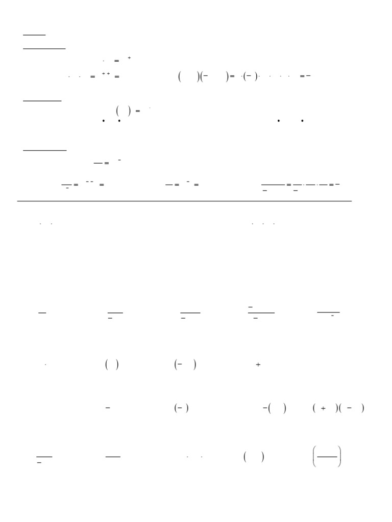 Exponent Rules Review Worksheet | PDF