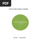 PWM Series Solar Charge Controller Manual | PDF | Solar Panel ...