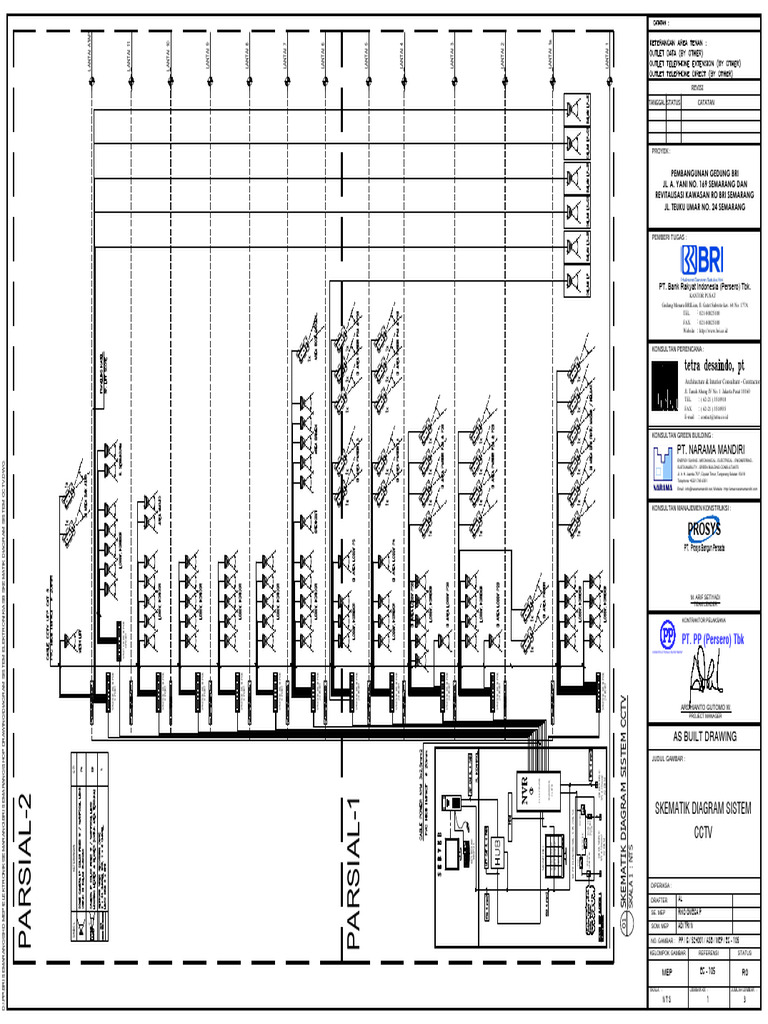 CCTV System Schematic Diagram | PDF | Banking | Indonesia