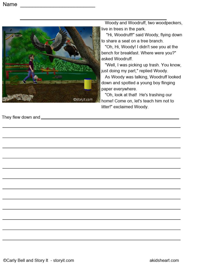 Story Starter For Earth Day | PDF