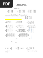 Matrices Practice | PDF | Matrix (Mathematics) | Eigenvalues And Eigenvectors