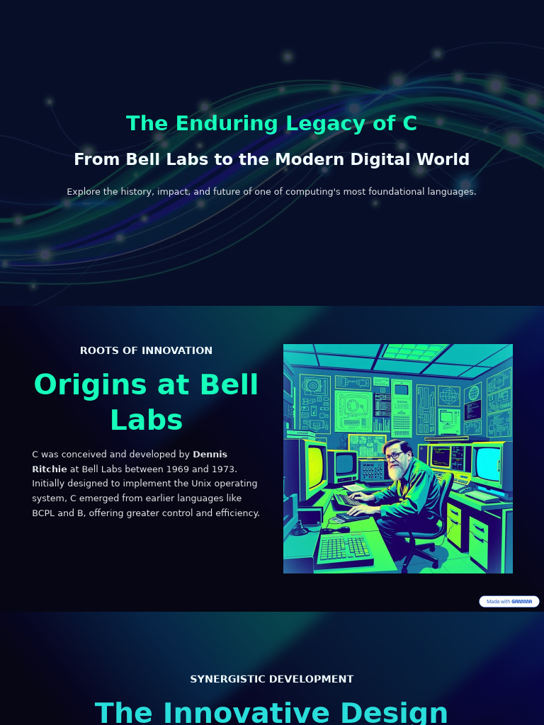 Legacy and Impact of C Programming | PDF | C (Programming Language) | C++