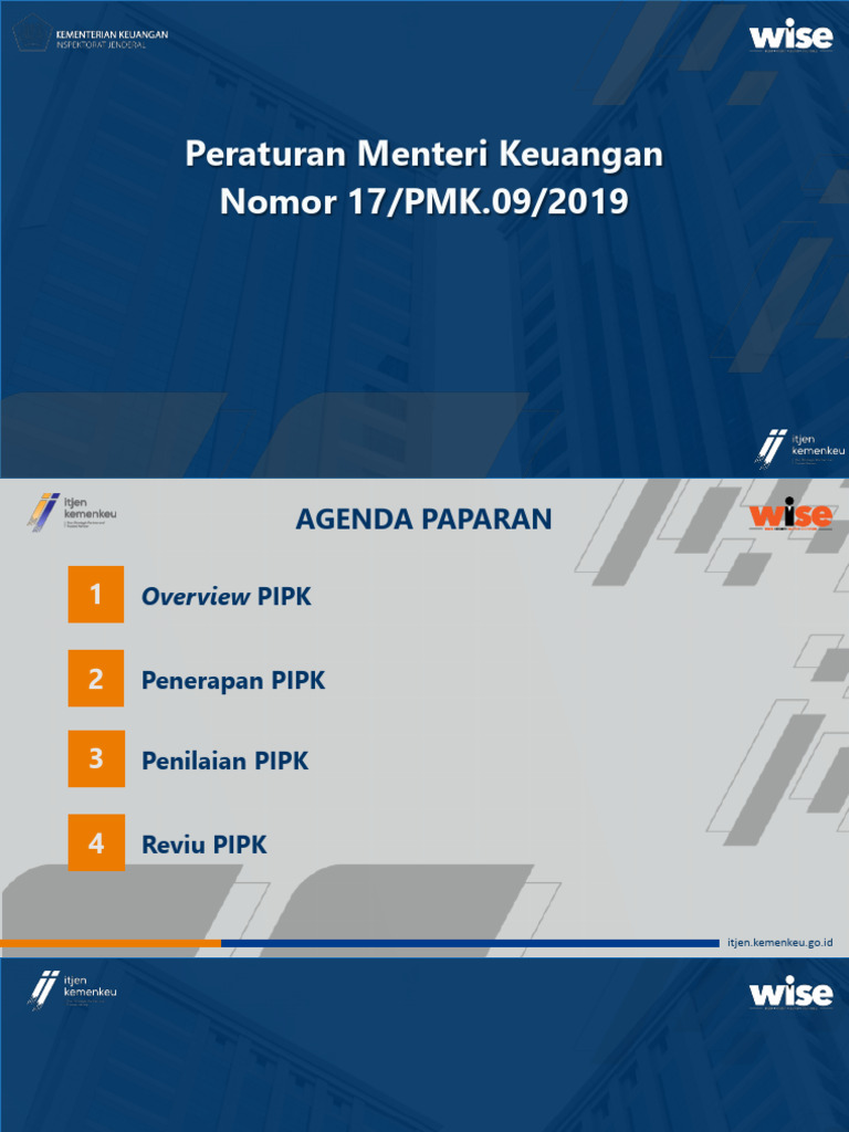 Penerapan dan Penilaian PIPK 2019 | PDF