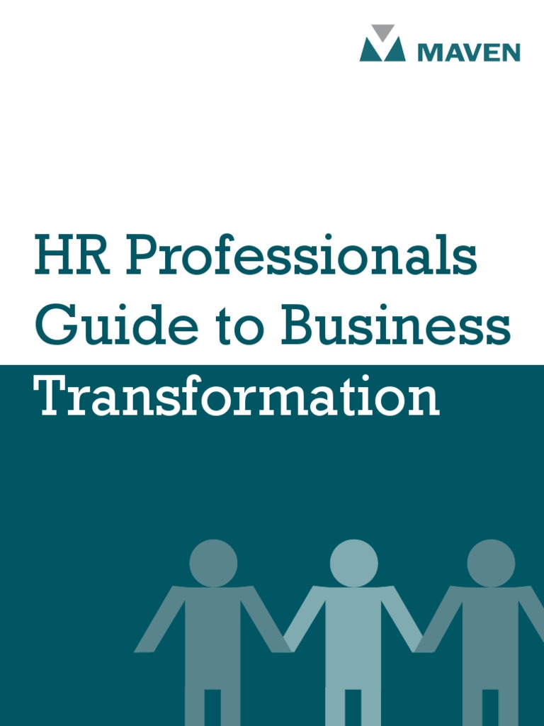 HR's Role in Business Transformation | PDF | Change Management ...